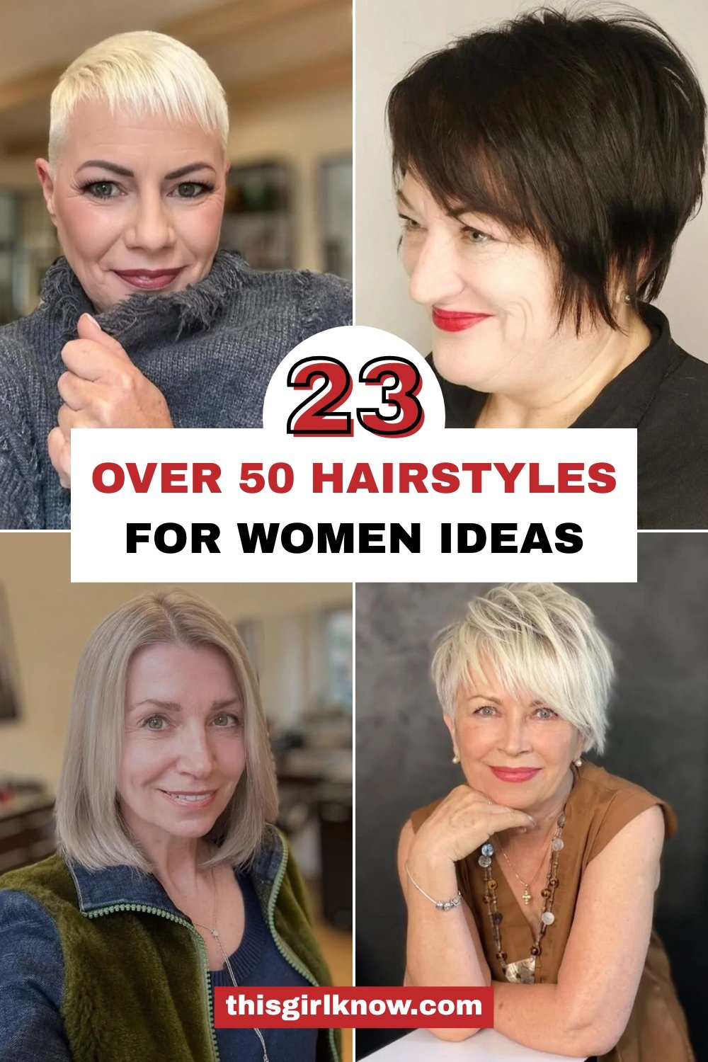 23 Over 50 Hairstyles For Women Ideas For 2026 – This Girl Know