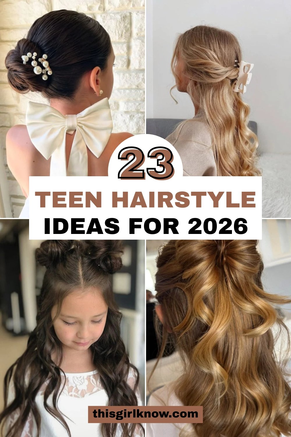 23 Teen Hairstyle Ideas for 2026 – This Girl Know