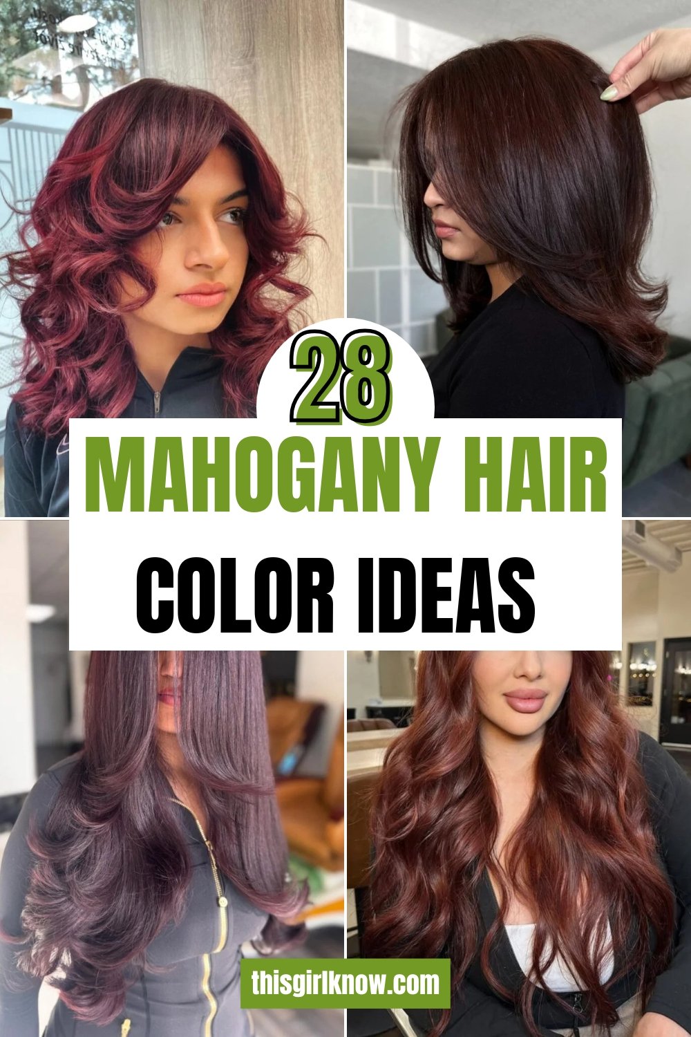 28 Mahogany Hair Color Ideas 2026 – This Girl Know