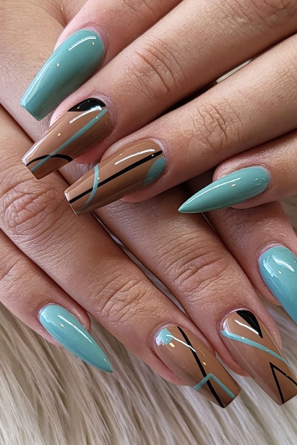 25 Teal Nails Ideas for 2026 – This Girl Know
