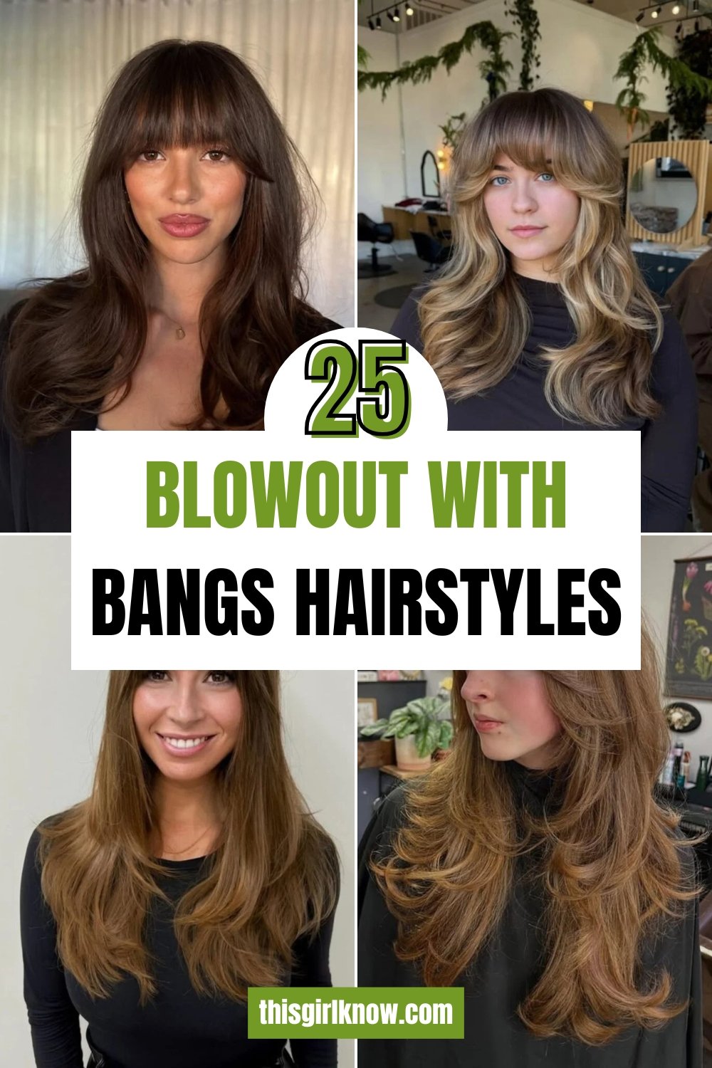 25 Blowout With Bangs Hairstyle Ideas For 2026 – This Girl Know