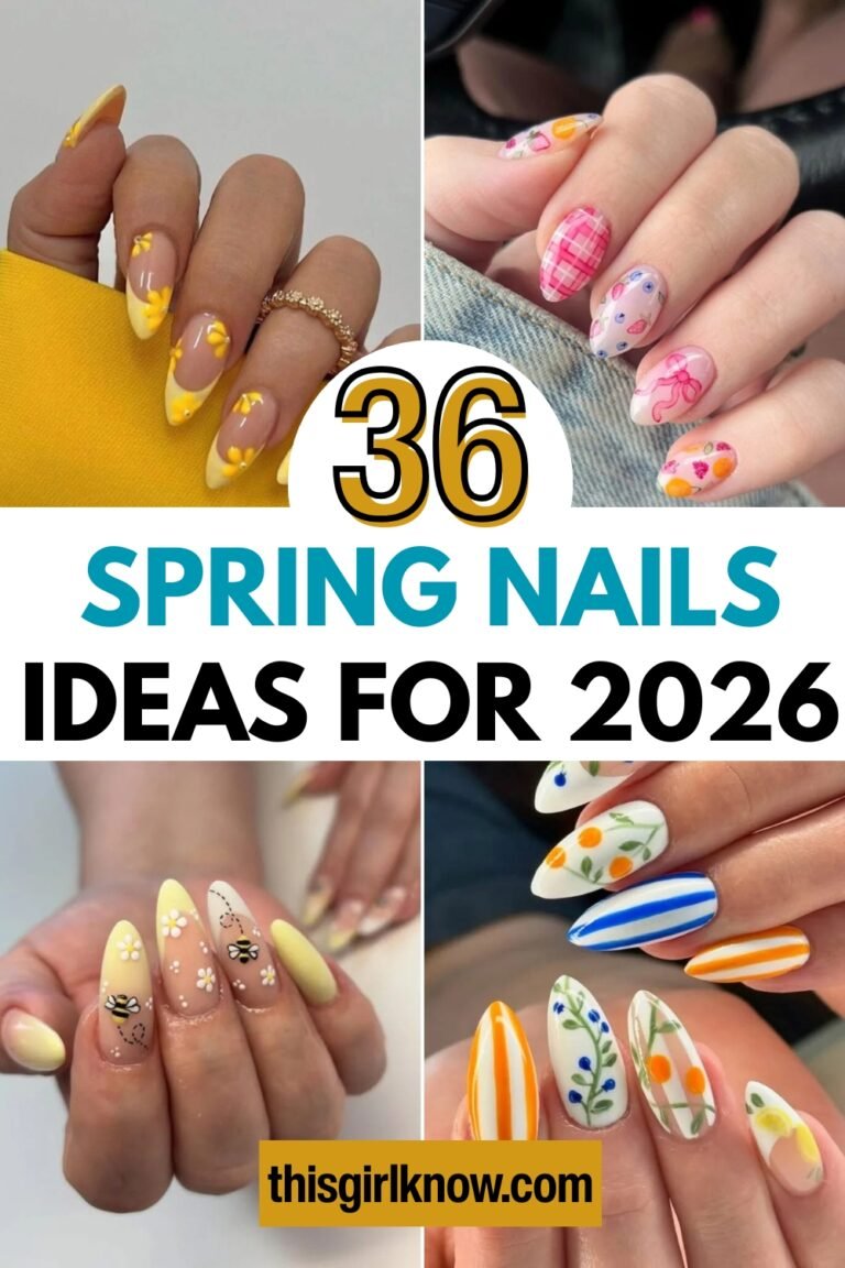 36 Spring Nails Ideas for 2026 – This Girl Know