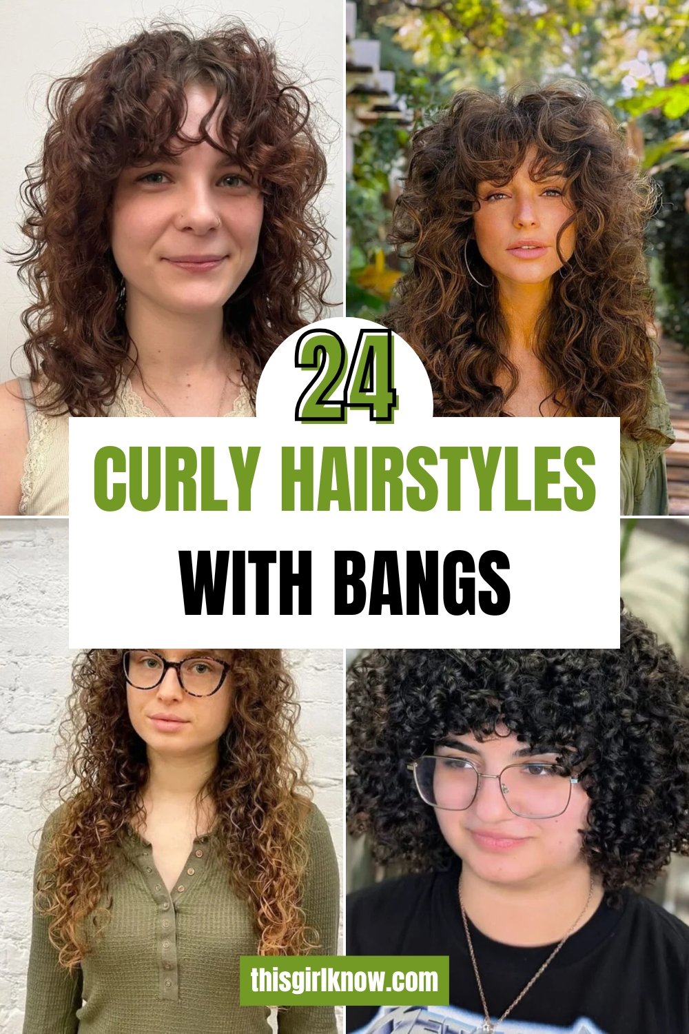 24 Charming Curly Hairstyles with Bangs Ideas 2026 – This Girl Know