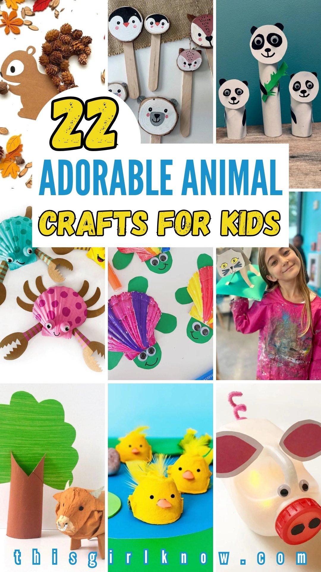 22 Animal Crafts For Kids For 2026 – This Girl Know