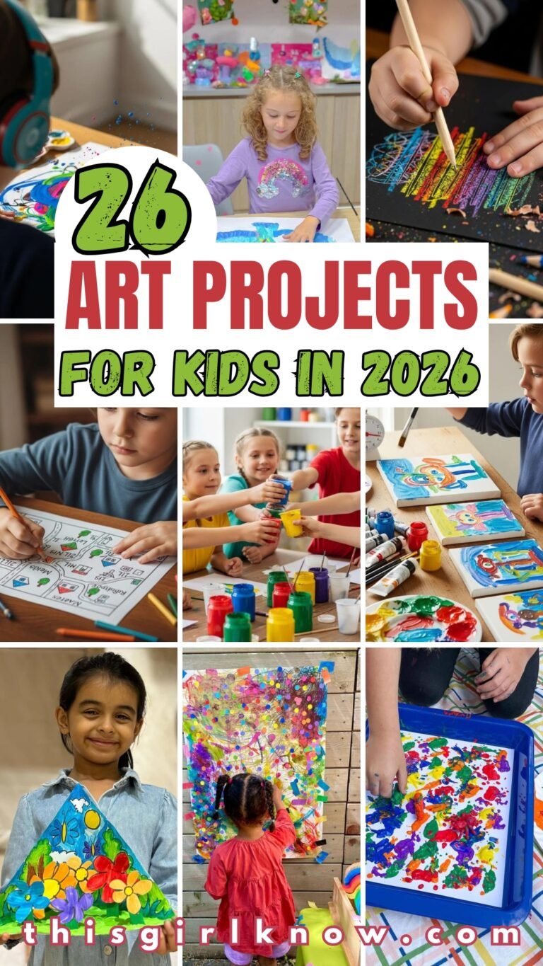 26 Art Projects For Kids for 2026 – This Girl Know