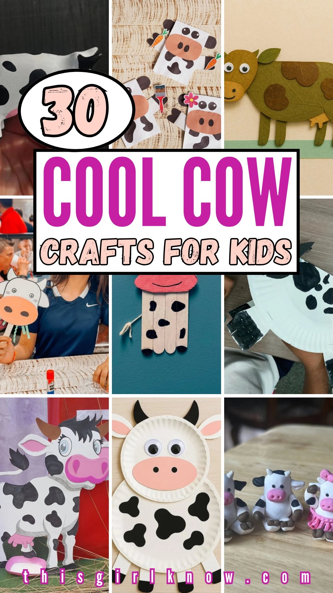 20 Cow Craft Ideas For Kids For 2026 – This Girl Know