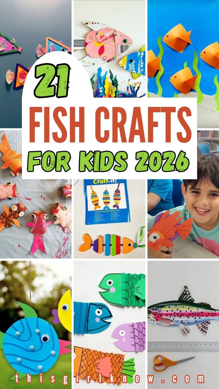 21 Fish Craft Ideas For kids 2026 – This Girl Know