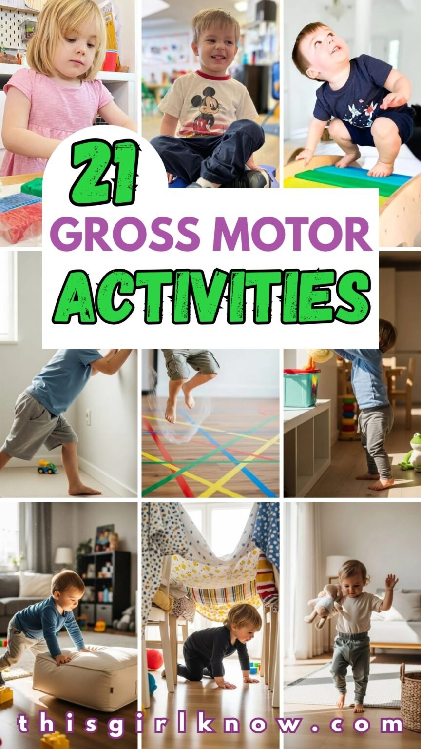 21 Gross Motor Activities for Kids 2026 – This Girl Know