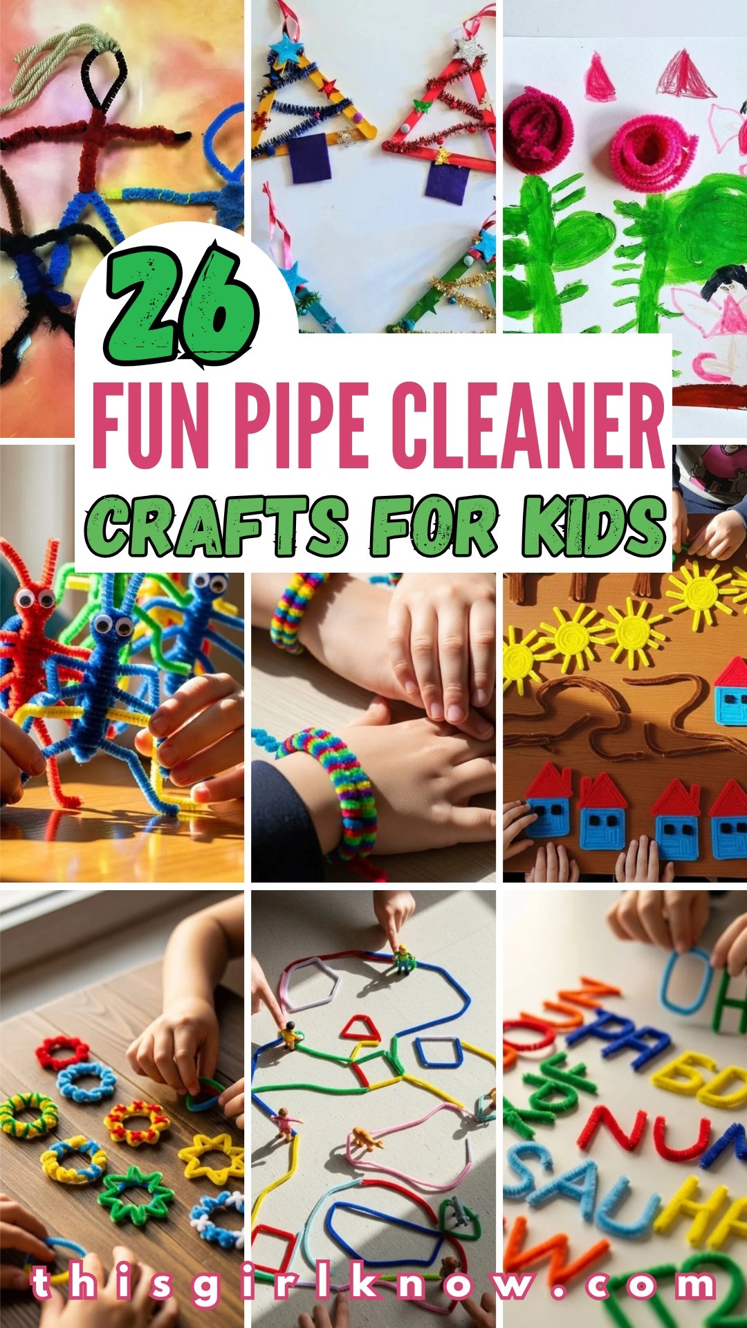 26 Pipe Cleaner Crafts For Kids for 2026 – This Girl Know