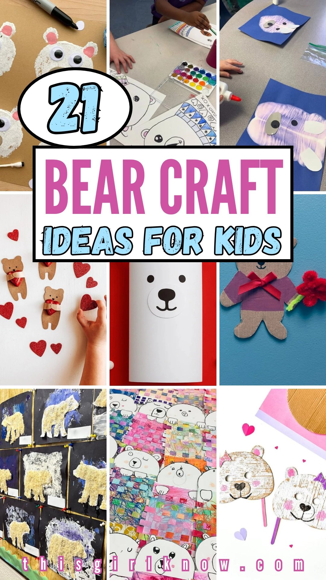 21 Bear Craft Ideas For 2026 – This Girl Know
