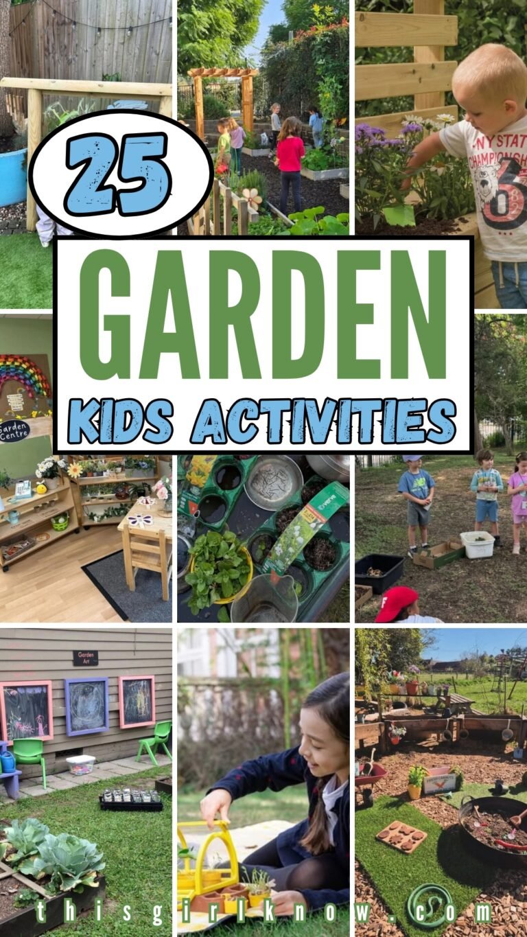 25 Garden Activities for Kids 2026 – This Girl Know