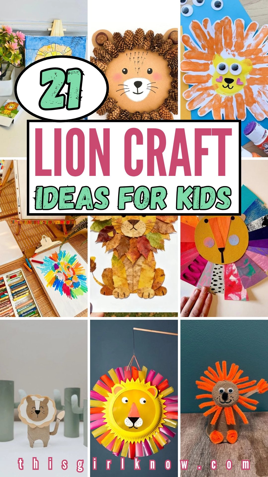 21 Lion Craft Ideas for 2026 – This Girl Know