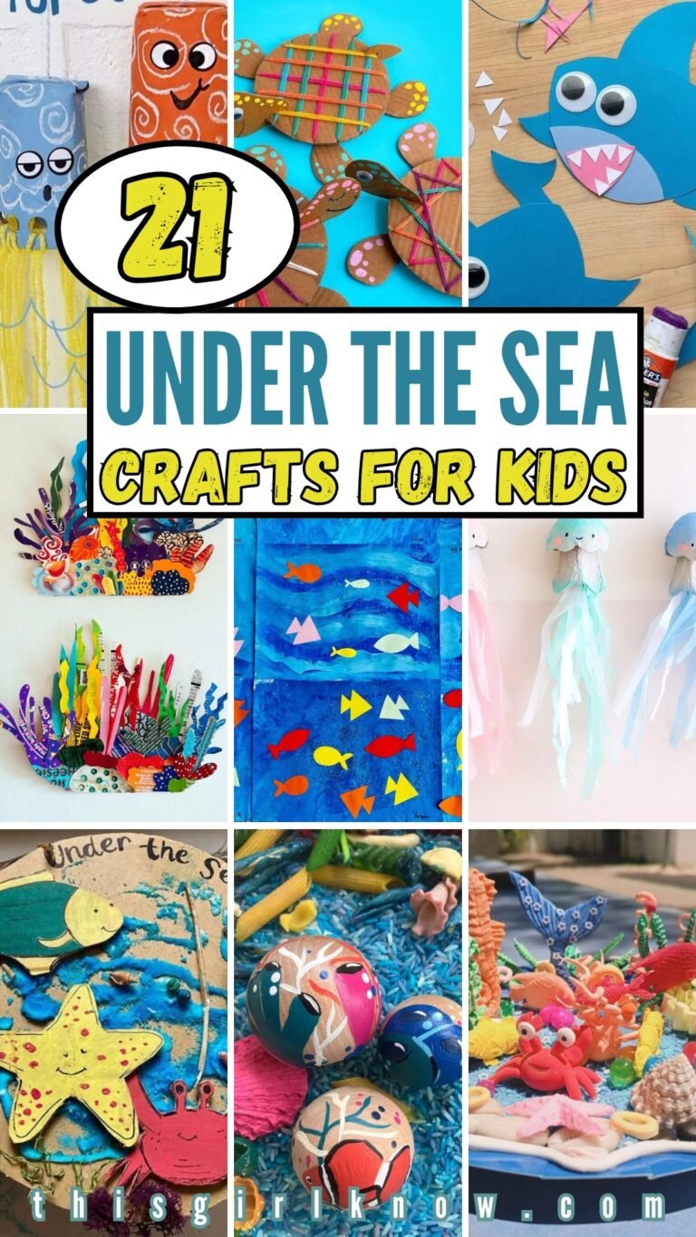 21 Under The Sea Crafts Ideas for Kids 2026 – This Girl Know