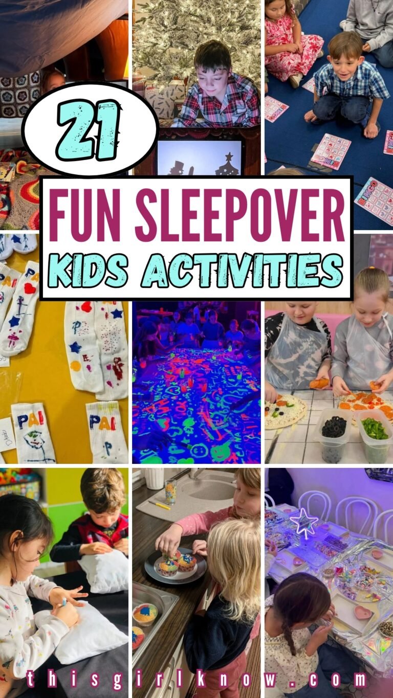 21 Fun Sleepover Activities Ideas for 2026 – This Girl Know